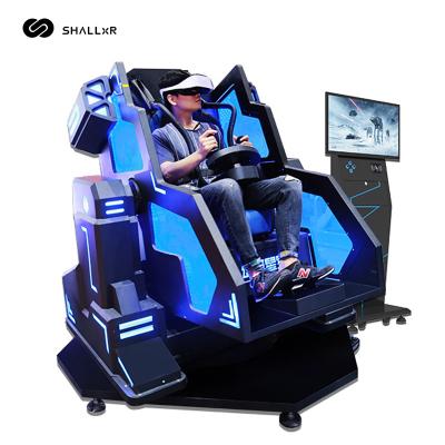 Cina Metal Virtual Reality Arcade Game Machine 360 Degree VR Shooting Simulator Amusement Park Equipment in vendita