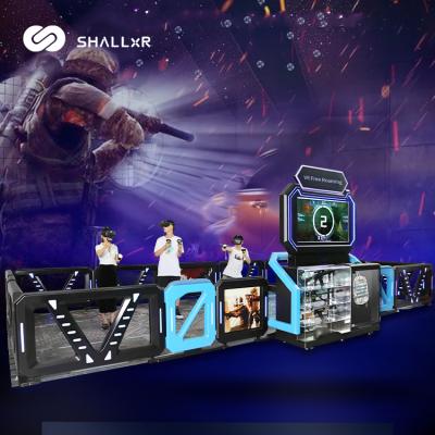 Cina Metal ShallxR Multi Player Roam Free VR Sports Cs Interactive VR Virtual Reality Backpack Shooting Free Roaming Games in vendita