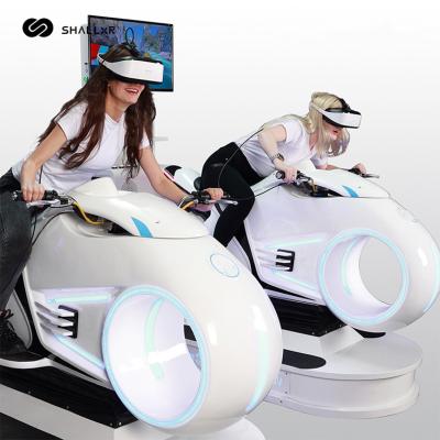 Cina NEW VR Metal Motorcycle Simulator Amusement Park Ride 9D VR Speed Racing Simulator Games Machine VR Motorcycle in vendita