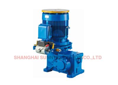 China VVVF Driving Geared Traction Machine For Escalator Parts for sale