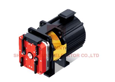China Máquina de tracción sin engranajes de clase F IP41 con 24 polos DC110v Vol 2x1.5A Corriente de freno en venta