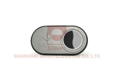 China Levante la base del ABS de los botones del elevador del reemplazo de los recambios con el marco y la superficie externos del círculo del metal en venta