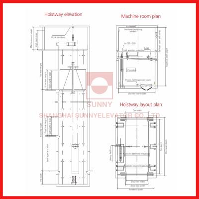 China Große Raum-/Lasts-Hochgeschwindigkeitsauto-Aufzugs-kompakte einfache Operation für Automobil zu verkaufen