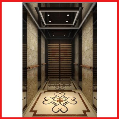 China El elevador de alta velocidad de la estructura flexible para los chalets carga 400kg salvo espacio en venta