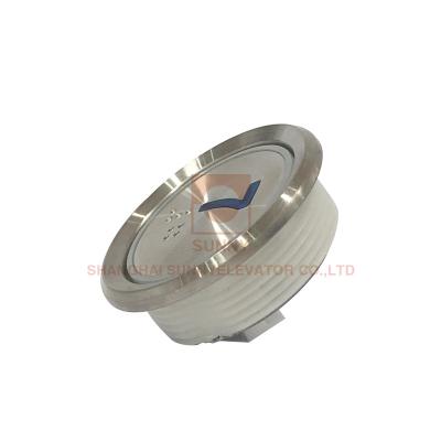 China 12 - 24 tipos de la señal del botón del elevador de V LED redondos con el tamaño Φ45x20 milímetro en venta