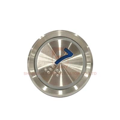 China 12 - 24 tipos de la señal del botón del elevador de V LED redondos con el tamaño Φ45x20 milímetro en venta