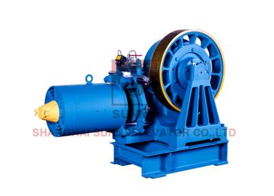 China Large Load Geared Traction Machine For Passenger Elevator One Year Warranty for sale