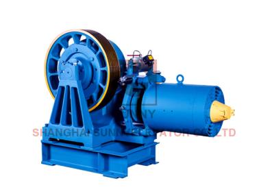 China Large Load Geared Traction Machine For Passenger Elevator One Year Warranty for sale