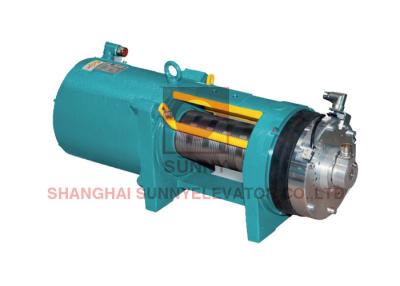 China máquina sin engranaje compacta de poco ruido de la tracción 1.6m/S para las piezas del elevador en venta