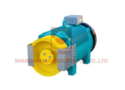 중국 Gearless Synchronous Lift Elevator Machine With Safety Brake System 판매용