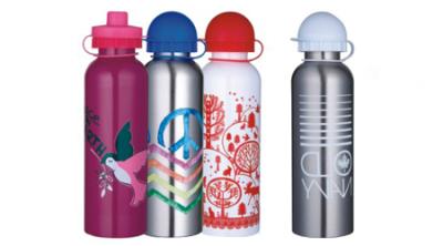 Cina 750ml Custom più sicuro fatto Eco Friendly riutilizzabili in acciaio inox promozionale bottiglie d'acqua in vendita
