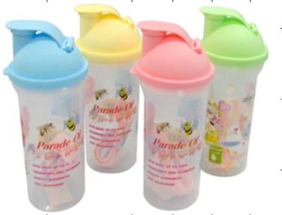 Cina Thermos 400 ML BPA Non isolati Kids in plastica promozionale bottiglie d'acqua per le scuole in vendita