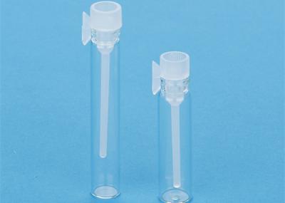 Cina Piccole bottiglie di profumo del vetro trasparente del volume con il cappuccio di plastica in vendita