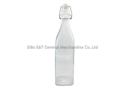 China 1100ml glasflessen voor olie en azijn/lege glasflessen voor huis Te koop
