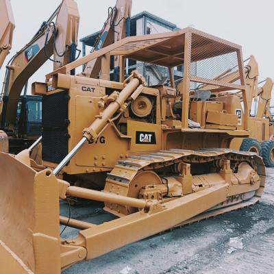 Chine Caterpillar d'occasion D7g avec la chenille utilisée par ripper Deozer Cat Medium Size Track Bulldozer utilisée pour le fonctionnement du bois à vendre