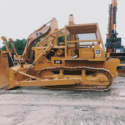 Chine Caterpillar d'occasion D7g avec la chenille utilisée par ripper Deozer Cat Medium Size Track Bulldozer utilisée pour le fonctionnement du bois à vendre