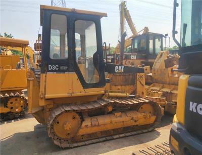Chine Cat Bulldozer utilisée D3c avec prix d'occasion du tracteur à chenilles de voie de pyramide le bon D3c D4c à vendre