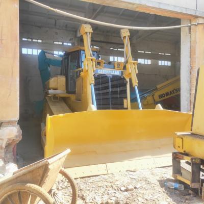 Chine Cat Bulldozer utilisée D7r fabriquée au Japon de haute qualité, bouteur d'occasion Caterpillar D7r D7h D6h D6r D8r de voie à vendre