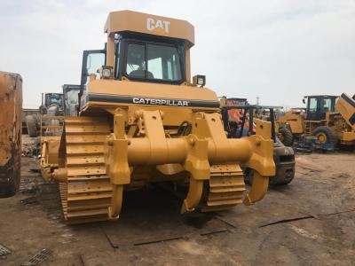 Chine Cat Bulldozer utilisée D7r fabriquée au Japon de haute qualité, bouteur d'occasion Caterpillar D7r D7h D6h D6r D8r de voie sur la promotion à vendre