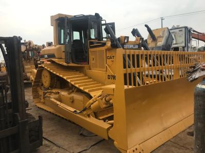 Chine Cat Bulldozer utilisée D7r fabriquée au Japon de haute qualité, bouteur d'occasion Caterpillar D7r D7h D6h D6r D8r de voie sur la promotion à vendre