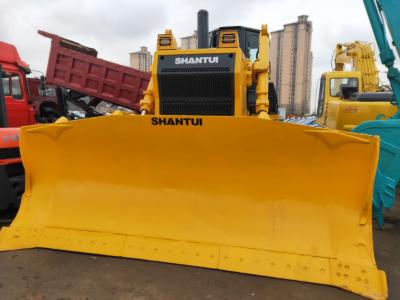 Chine Le bouteur moyen parfait Shantui SD32 de condition de travail, a utilisé le tracteur à chenilles célèbre de Shantui de marque de la Chine SD32 SD16 SD22 sur la promotion à vendre