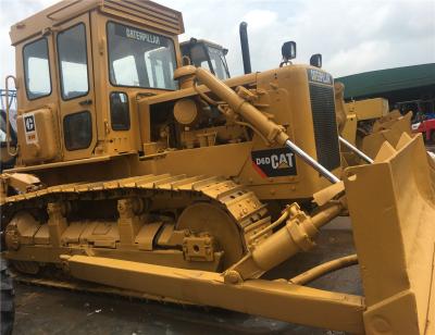 Chine Bouteur utilisé de Caterpillar D6d en condition de travail parfaite avec le prix raisonnable. Chat d'occasion D3c, D3g, D4c, bouteur de D5K en vente plus une garantie d'an. à vendre