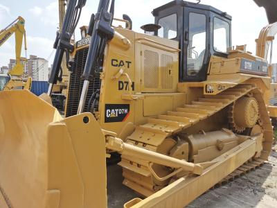 Chine Le bouteur original d'occasion de voie de Caterpillar V a employé le chat D7h de Bulldeozer de la chenille 18t à vendre