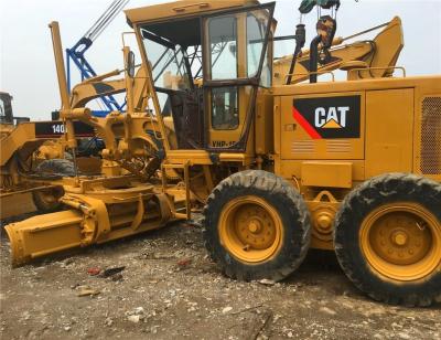 중국 팔려고 내놓 중고 Cat 140h 사용된 애벌레 140g, 140K 모터 그레이더 판매용