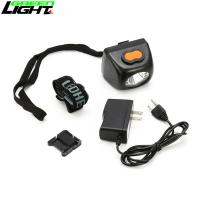 Quality Explosion Proof Coal Miners Hat Lamp , 1.3W Cordless LED Mining Light 3.7V 4.5Ah for sale