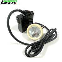 Quality Safety Helmet Coal Miners Head Lamp 10000lux GL5-B Rechargeable 6.6Ah for sale