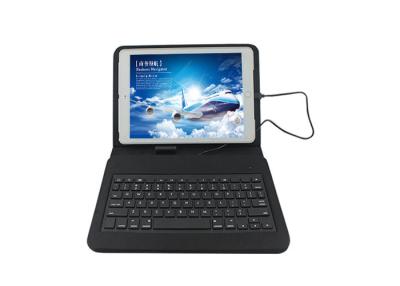 Cina Il iPad della copertura di PVC del connettore di Pin dell'ABS 8 ha fissato colore nero/bianco della tastiera in vendita