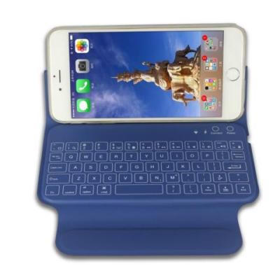 Cina Tastiera esile durevole di Bluetooth con uso più di Apple Iphone 6 di cuoio di caso in vendita