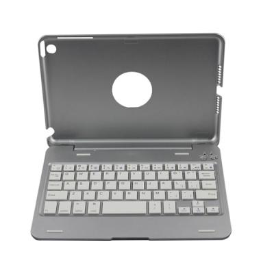 中国 アルミ合金の無線適用範囲が広い iPad の小型 ブルートゥース のキーボードの箱 販売のため