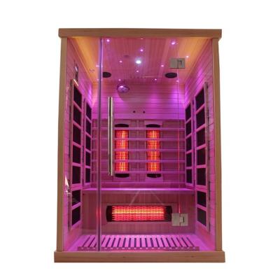 Cina Digital Hemlock Wood Far Infrared Sauna With 0-60 Minutes Time Range in vendita
