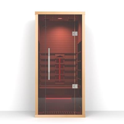 Cina sauna infrarossa lontana personale di legno 1350w di sauna domestica di 60 gradi in vendita