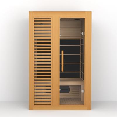Cina Sauna infrarossa della disintossicazione della persona negativa di terapia 2 di ottimo rendimento con luce principale in vendita