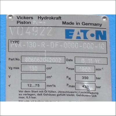 Китай Викерс гидравлический насос PVX-130-R-DF-0000-000-10 Многократные режимы управления Низкий шум и низкая вибрация Быстрая скорость ответа продается