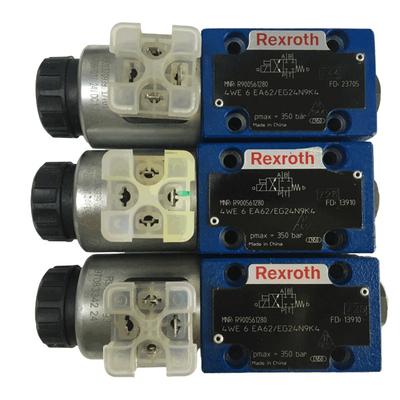 中国 レックスロスの方向弁 4WE6EA62/EG24N9K4 高功率電磁管とオプションの補助操作装置 販売のため
