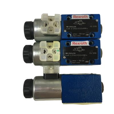 中国 レックスロスの方向弁 4WE6EA62/EG24N9K4 高功率電磁管とオプションの補助操作装置 販売のため