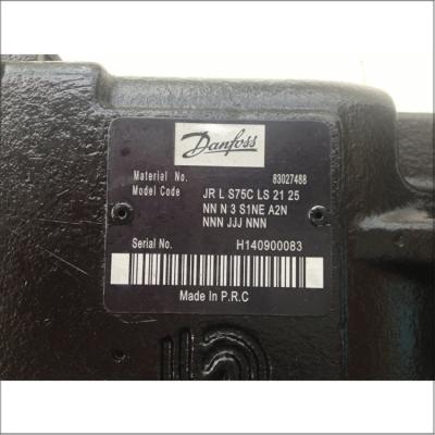 Cina Danfoss JR-L-S75C-LS-21-25-NN-N3-S1NE-A2NNNN-JJJJ-NNN Pompa idraulica meccanica 75 cc/rev Flanella montante al filo cilindrico in vendita