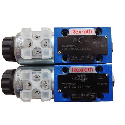 China Rexroth-richtingsklep 4WE6D6X/EG24N9K4 Handmatige activeringsoptie met hulpbediening Te koop
