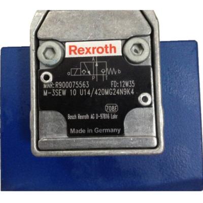 Cina Valvola direzionale Rexroth M-3SEW10U1X/420MG24N9K4 Diverse opzioni di installazione Isolamento a tenuta stagna Azionamento elettromagnetico in vendita