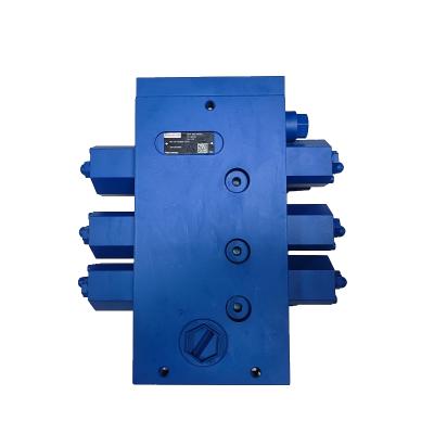 China Válvula hidráulica Rexroth M6-1207-00/3M6-15M2V Color azul 16 ~ 25 Mm2/S Diseño simple Operación de bajo ruido Hierro fundido en venta
