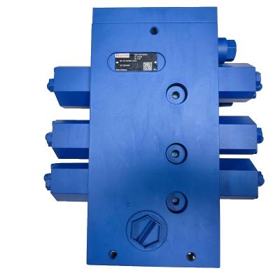 China Válvula hidráulica Rexroth M6-1207-00/3M6-15M2V Color azul 16 ~ 25 Mm2/S Diseño simple Operación de bajo ruido Hierro fundido en venta