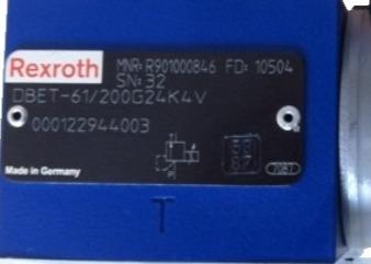 Cina Valvola direzionale Rexroth DBET-61/200G24K4V Alta precisione Risposta ad alta frequenza Lunga durata di vita Alta affidabilità in vendita
