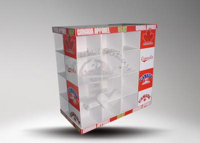 Cina Esposizione laterale del pallet del cartone del rivestimento quattro in vendita