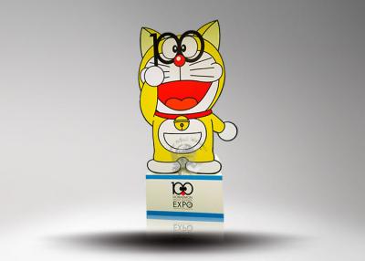 Cina Struttura sveglia luminosa di bassa potenza del fumetto della persona in piedi del cartone per doraemon in vendita
