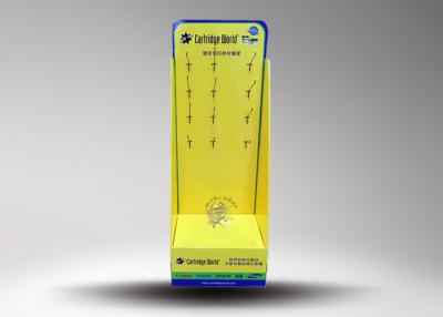 Cina La laminazione lucida gialla riguarda l'esposizione di gancio del cartone per gli accessori della stampante in vendita