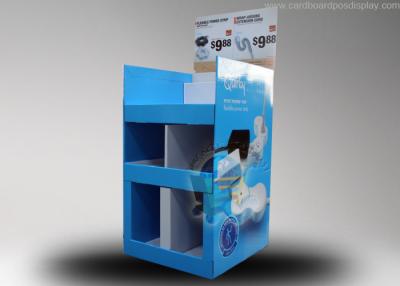Cina Esposizione separata Dtand del pallet del cartone ondulato di area del blu cinque in vendita