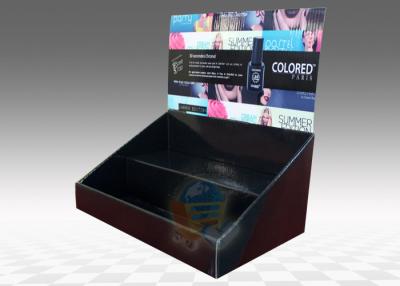 中国 foldable 化粧品のためのテーブルの上のボール紙の陳列台 2 層 販売のため